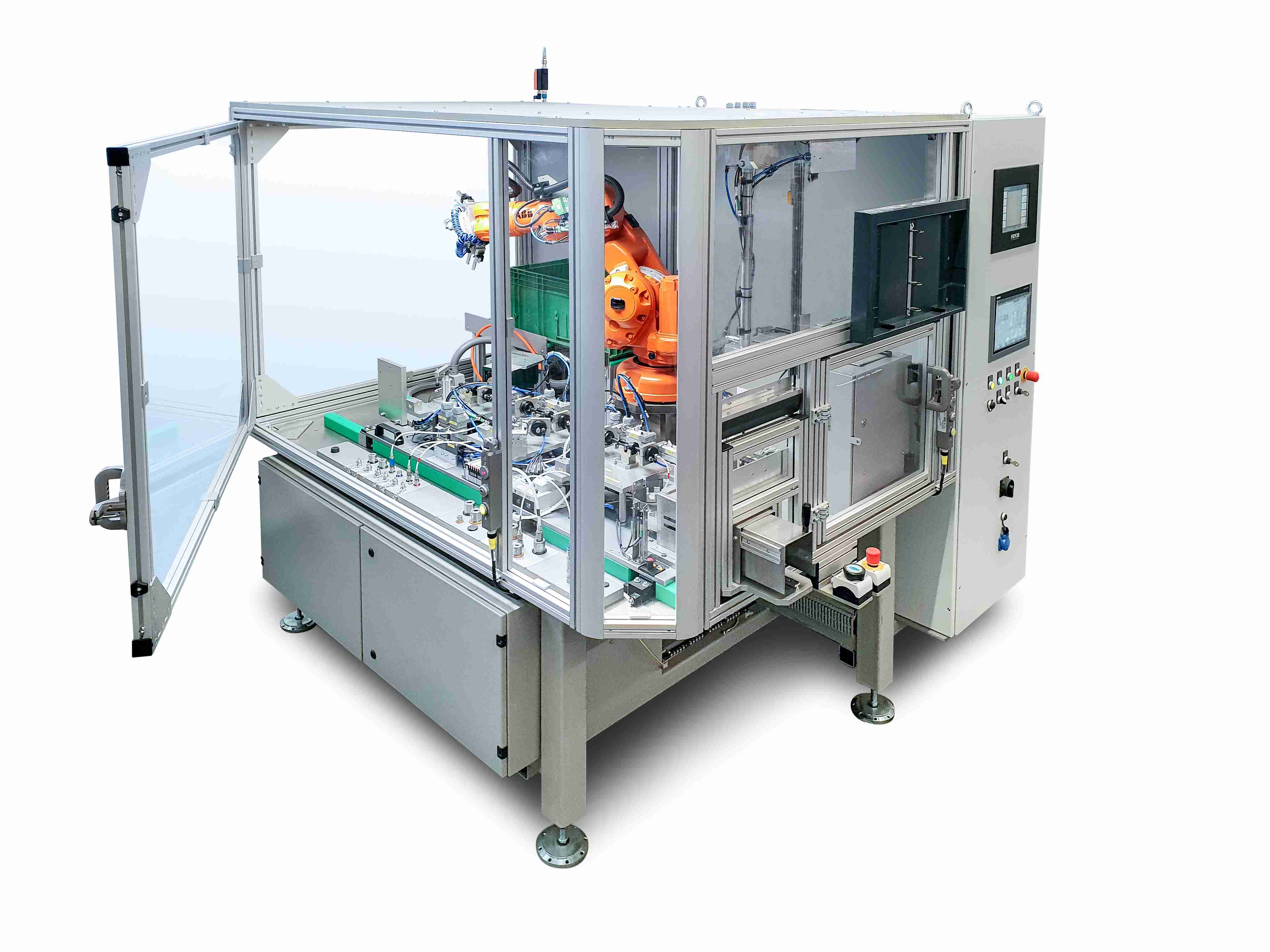 Universalprüfanlage - stepp Fabrikautomation